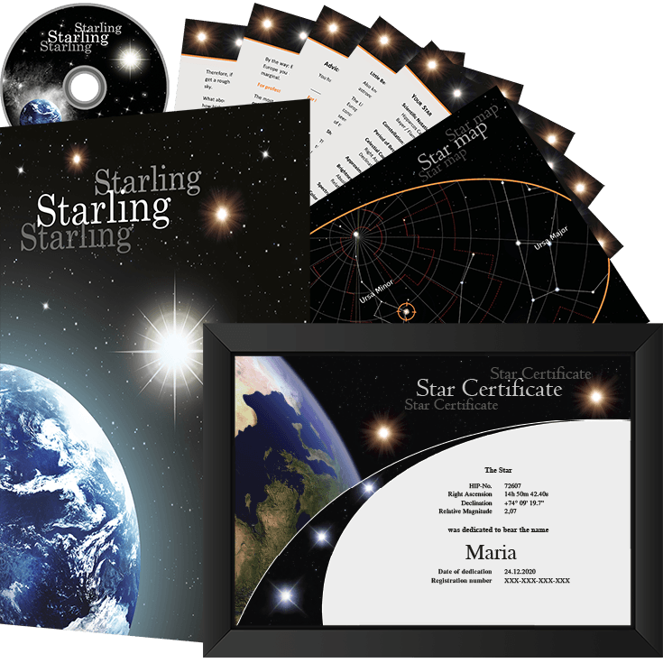 Buy a Star Ireland - Name a Star after someone | Starling